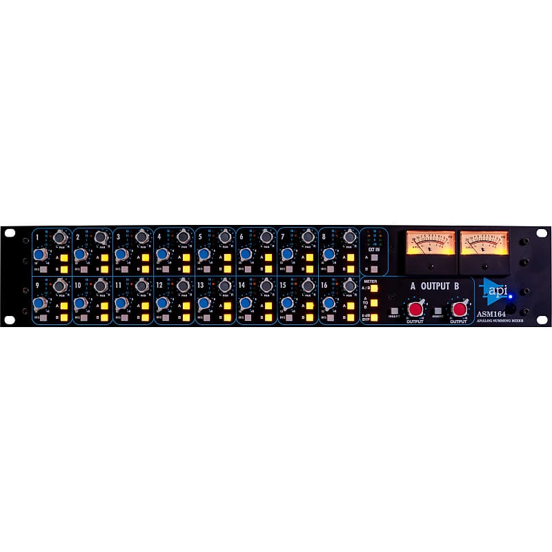 API ASM164 16 Channel Rackmount Summing Mixer | Reverb