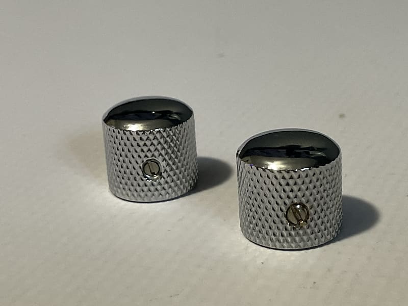 2000's Japan Jackson Dinky Guitar Chrome Dome Metal Volume | Reverb