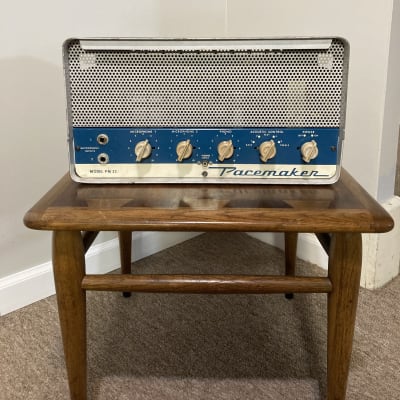 Bell sound systems Pacemaker model pm 33 1961 - Blue/white | Reverb