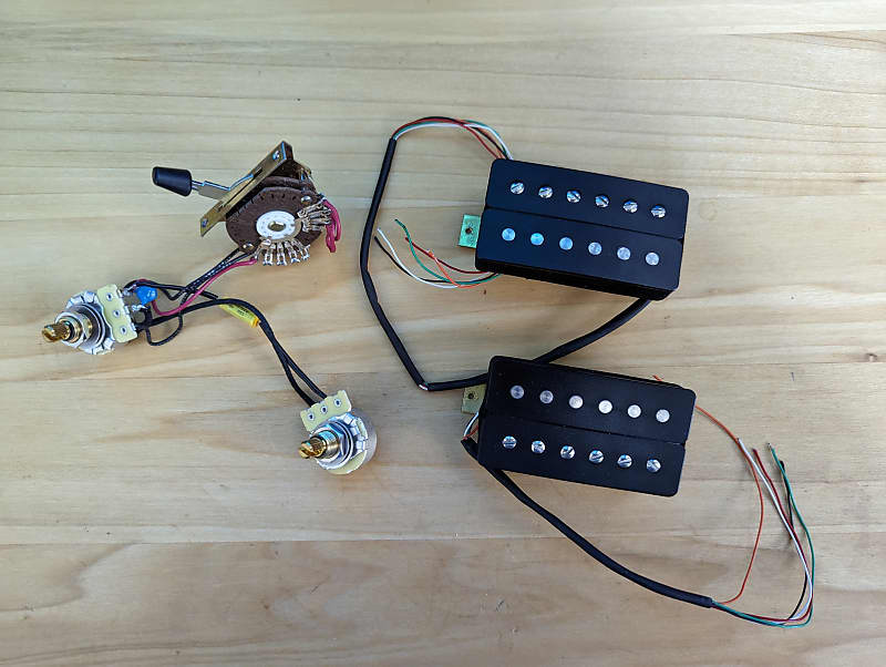 PRS USA 85/15 TCI Pickup set and wiring harness 2022 - Black | Reverb