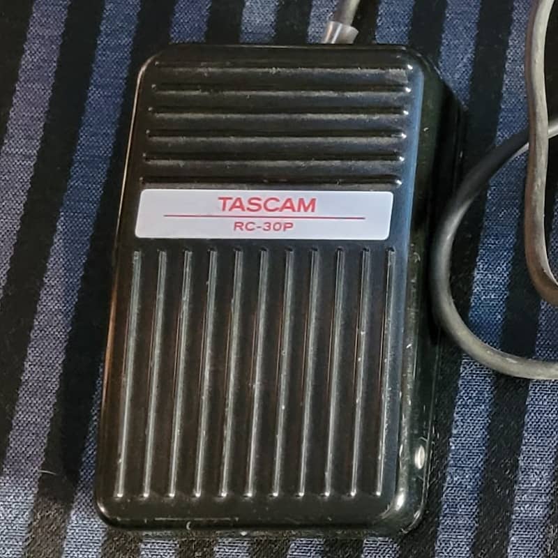TASCAM RC-30P Puch In/Out Remote Pedal | Reverb