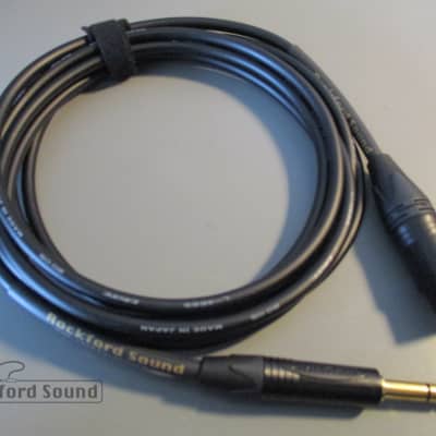 Canare L-4E6S Star Quad | 6 FT | Gold Female XLR to TRS | Reverb UK