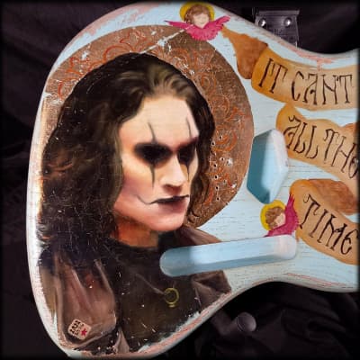 Guardian Handpainted Guitars Telemaster 2024 - Sonic Blue | Reverb UK