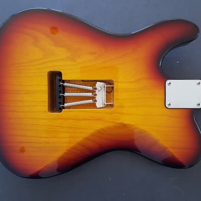 Warmoth Hybrid Tele Strat 3-Tone Sunburst | Reverb