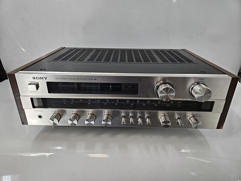 SONY STR-V4 FM Stereo/FM-AM Receiver - Vintage - Fully Tested | Reverb