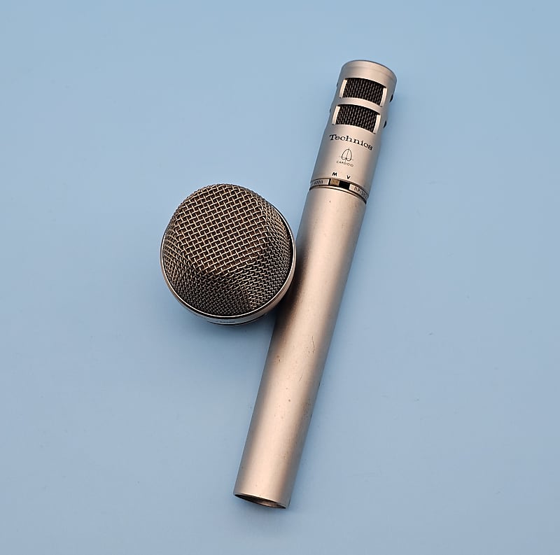 ☆Vintage 1970s Technics 3830E Electret Condenser Microphone - | Reverb