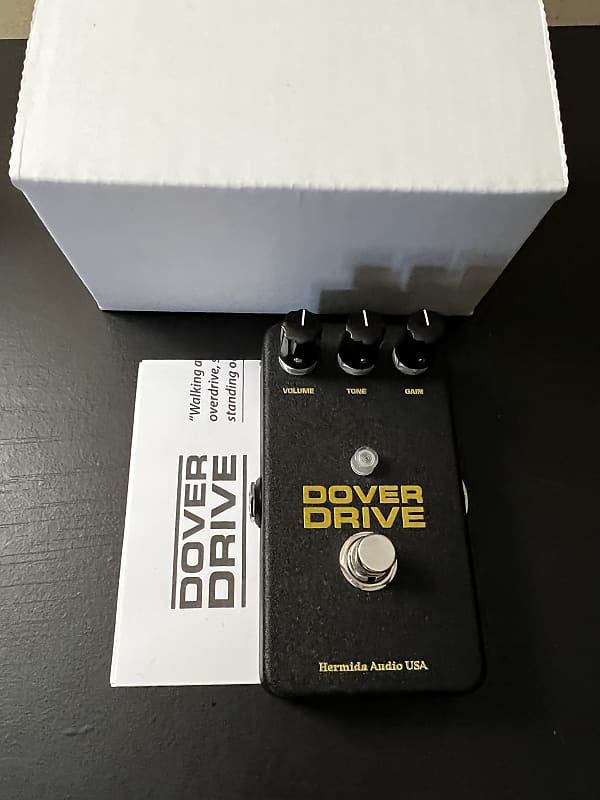Hermida Audio Dover Drive 2022 - Black germanium | Reverb