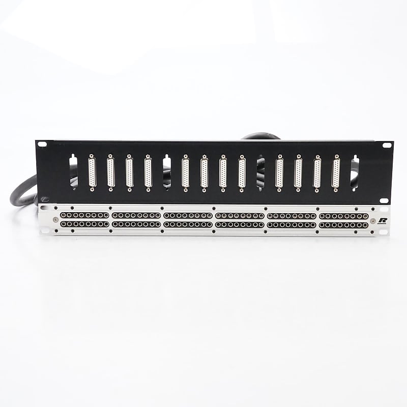 Rean Silver 96 Point TT Bantam - DB25 Patchbay w/ Mogami | Reverb