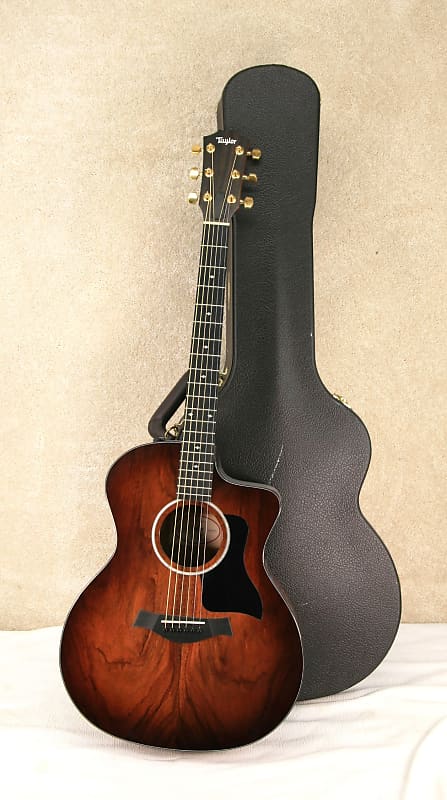 Taylor 224 CE Koa Deluxe w/OHSC 2022 - Brown Sunburst | Reverb