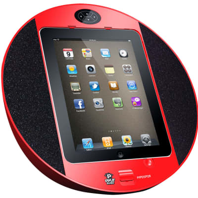 Pyle - PIPDSP2R - iPod/iPhone iPad Touch Screen Dock with FM | Reverb