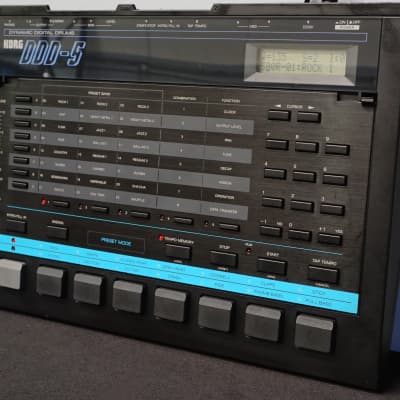 KORG DDD-5 Vintage 80s Dynamic Digital Programmable Drum | Reverb