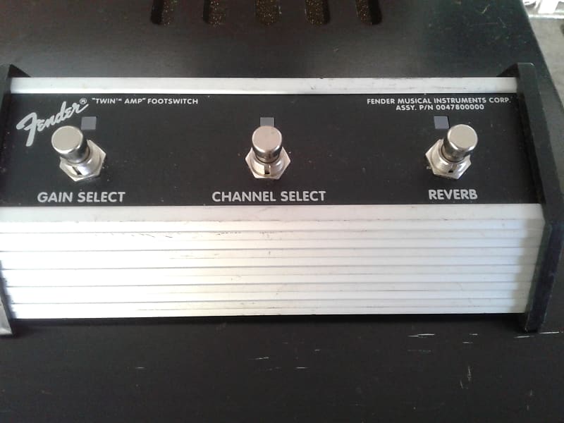 Fender Twin footswitch -3 button | Reverb