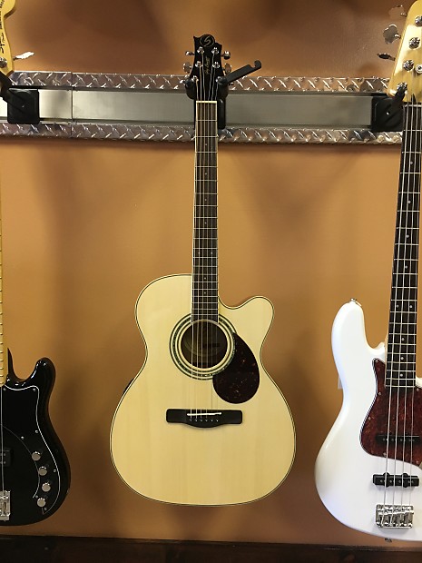 Samick Greg Bennett OM-5CE Acoustic/Electric Guitar | Reverb