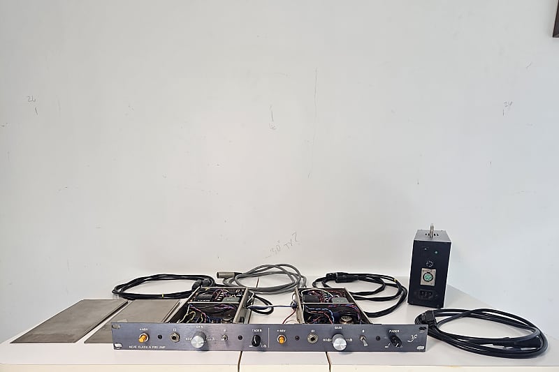 NEVE Class A Pre Amp (1272 pair), racked by Valley Sound | Reverb