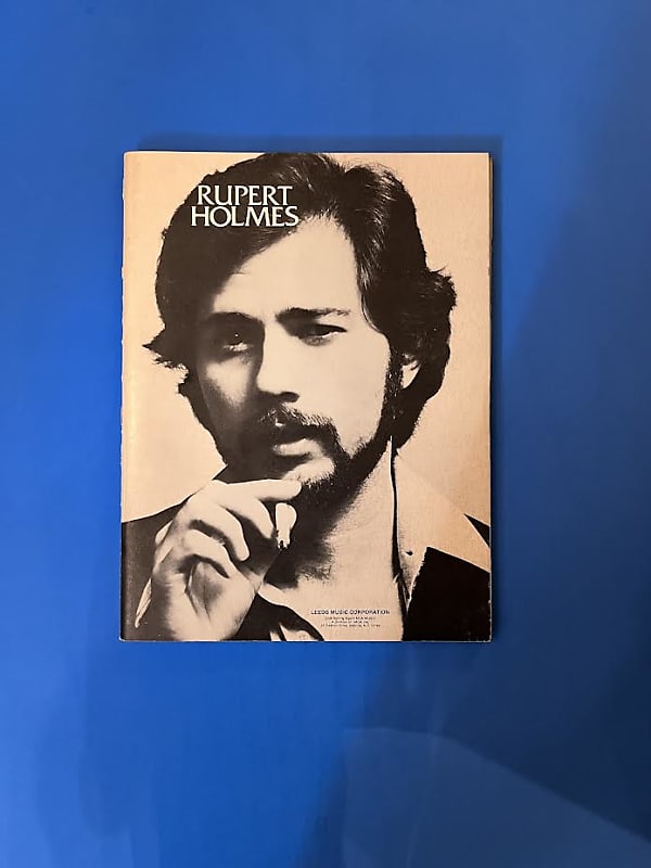 Rupert Holmes Piano, Vocal & Guitar Sheet Music Book | Reverb