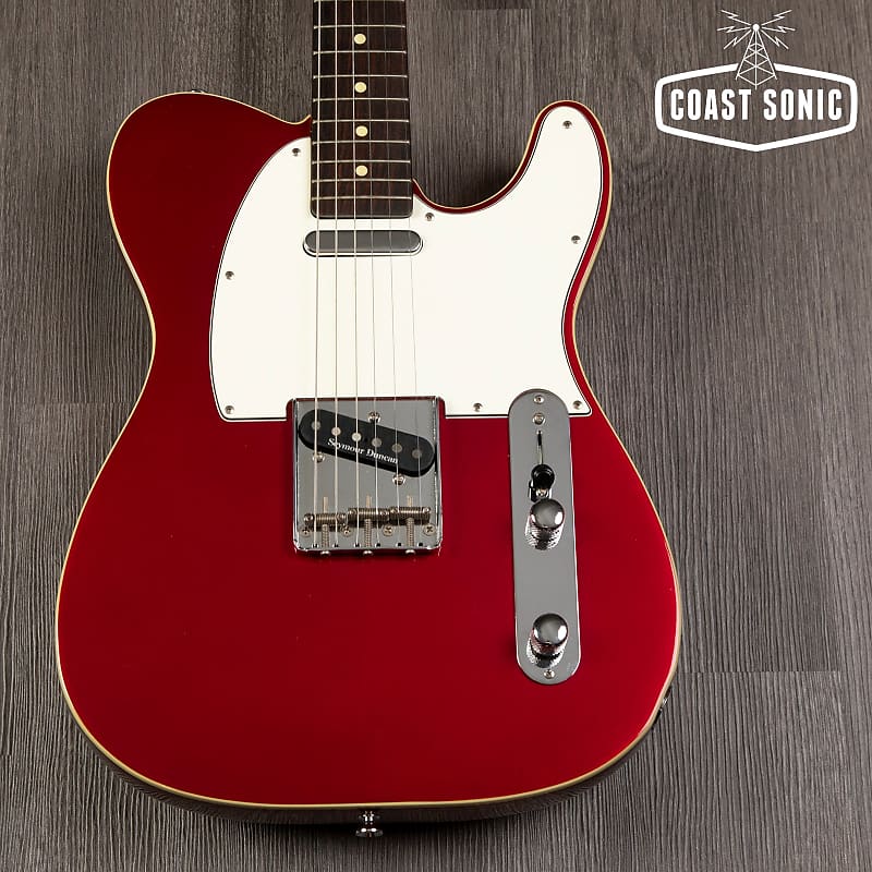 2006 ESP Edwards E-TE-100 Telecaster Candy Apple Red | Reverb