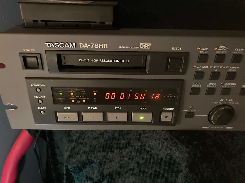 TASCAM DA78 1990's - Black | Reverb