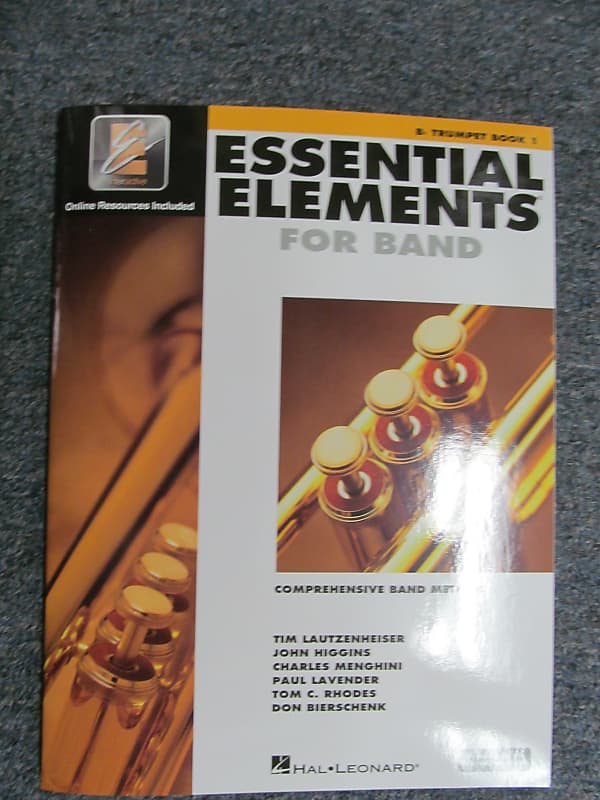 Hal Leonard B-Flat Trumpet Book 1 Essential Elements For Band | Reverb