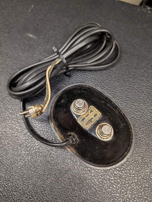 Fender Vintage 2 Button Blackface Footswitch 1960s Reverb | Reverb