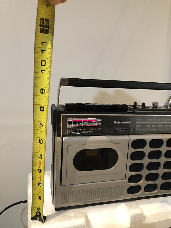 Panasonic RX-1660 1980 Black and silver | Reverb