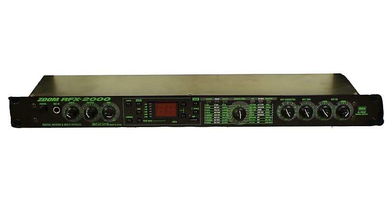 Zoom RFX-2000 Digital Reverb & Multi-Effects Unit | Reverb UK