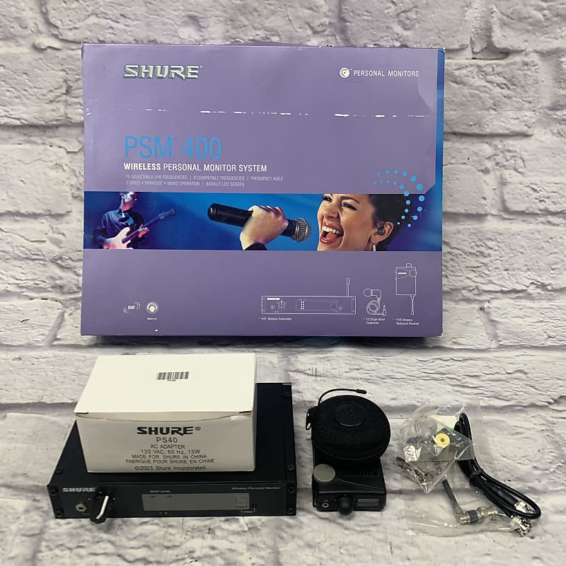 Shure PSM 400 Wireless Personal Monitor System | Reverb