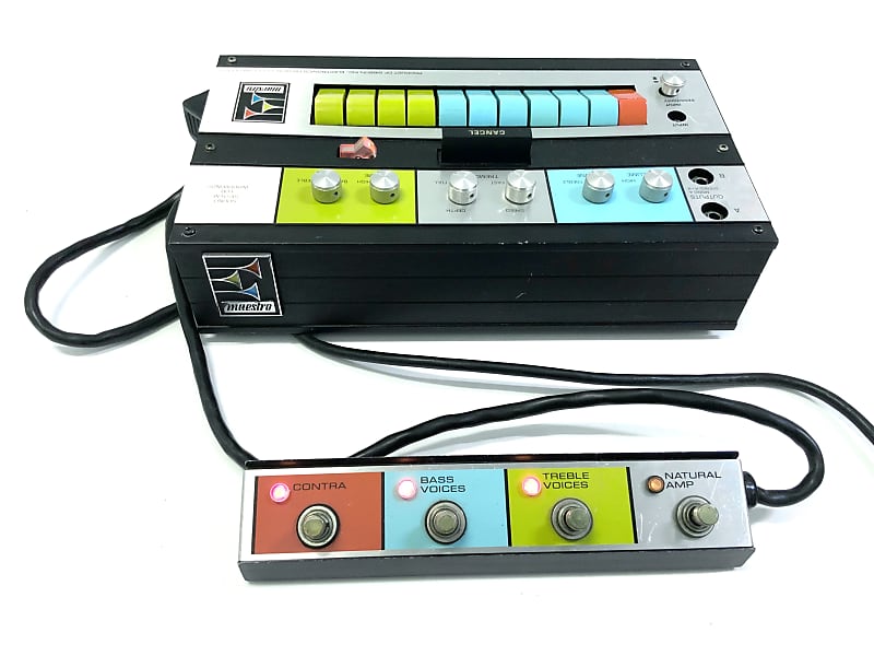 Vintage 1960’s MAESTRO W3 W-3 SOUND SYSTEM FOR WOODWINDS | Reverb