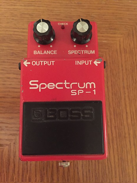 Boss Spectrum SP-1 1970s Red | Reverb