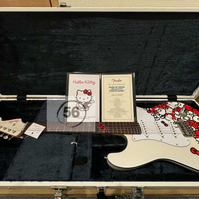 Fender Made in Japan Limited Hello Kitty Stratocaster 2024 - | Reverb