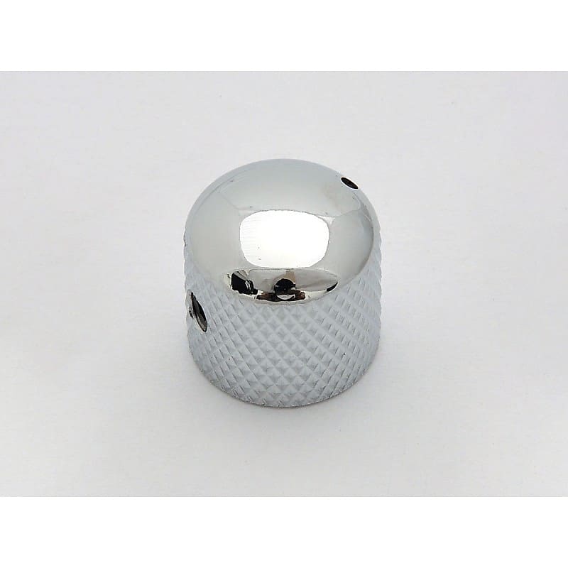 Goldo Dome Marked Chrome Knob | Reverb UK
