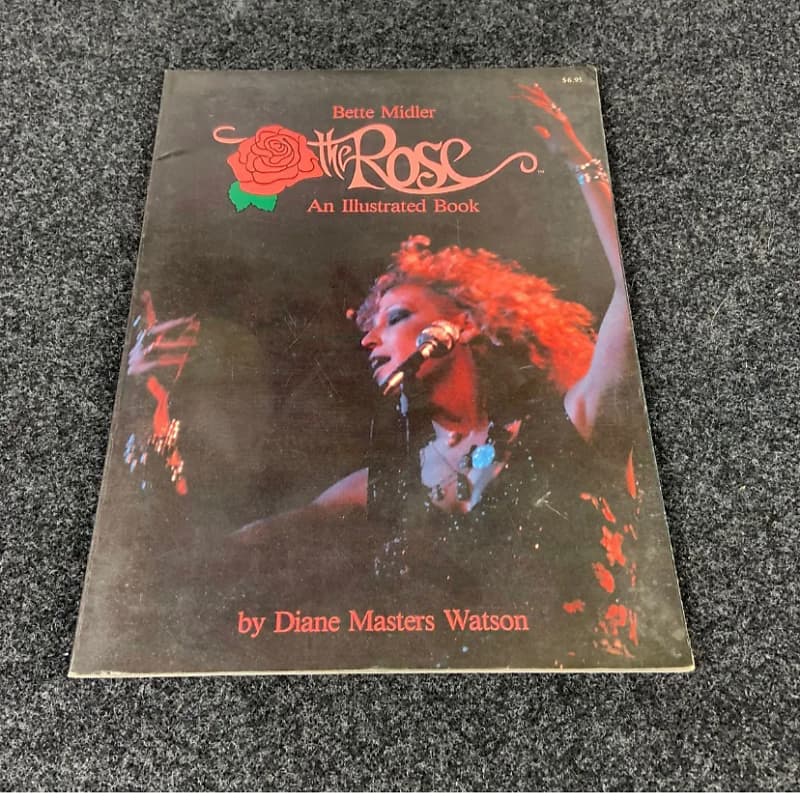 Bette Midler The Rose An Illustrated Book By Diane Masters | Reverb