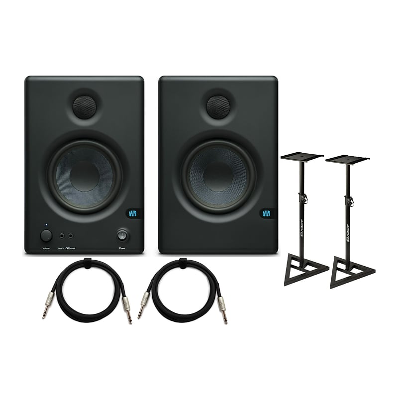 PreSonus 4.5-Inch 2-Way Active Studio Monitors With Studio | Reverb