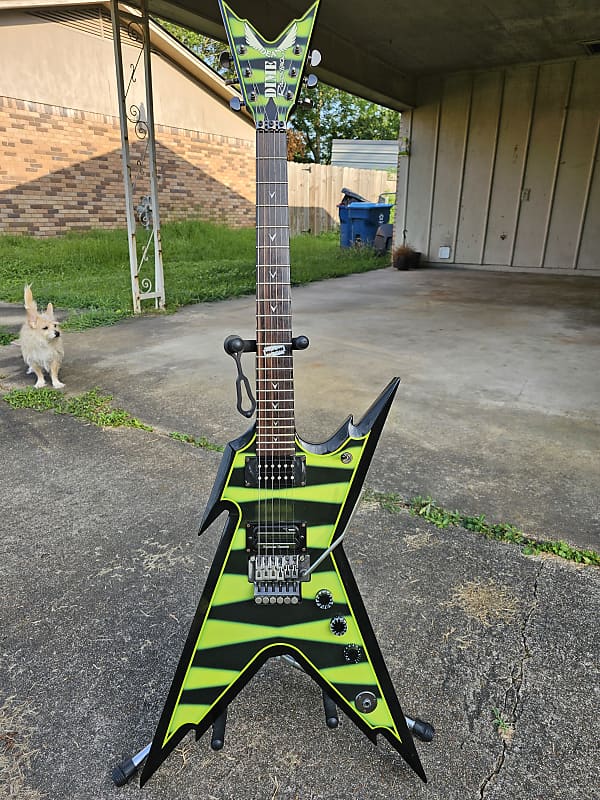 Dean Dime Razorback Slime Bumblebee 2007 - Bumblebee Slime | Reverb