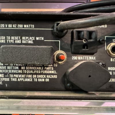 Randall RG 100HT 1980’s - Black and Blue | Reverb