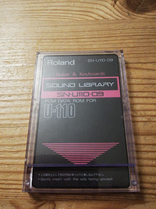 Roland PCM DATA ROM for U110 Sound Library SN-U110-09 GUITAR | Reverb