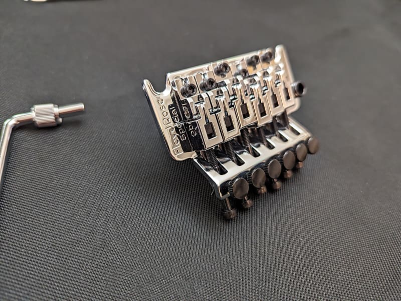 Floyd Rose Special Tremolo Bridge Chrome with FREE Licensed | Reverb