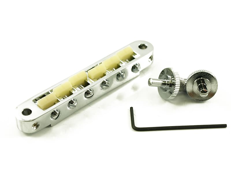 TonePros TP6G-C Standard Tune-O-Matic Bridge With Small Posts | Reverb