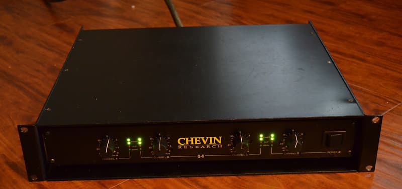 Chevin Research Q-6 4 Channel Power Amplifier Boutique | Reverb