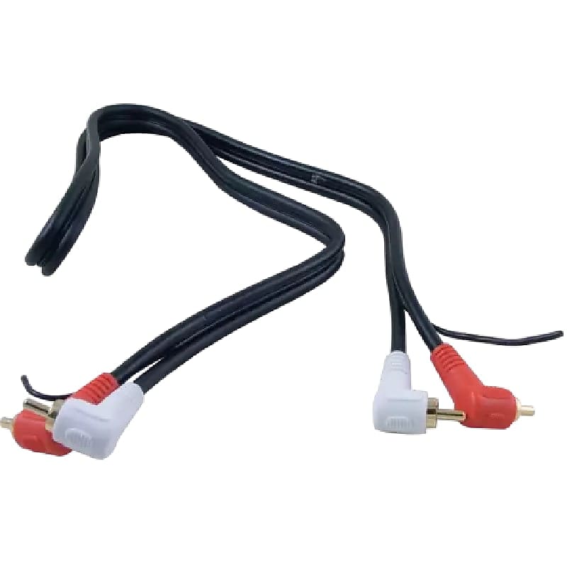 Cable - RCA, Shielded, Right Angle Plugs 3ft | Reverb