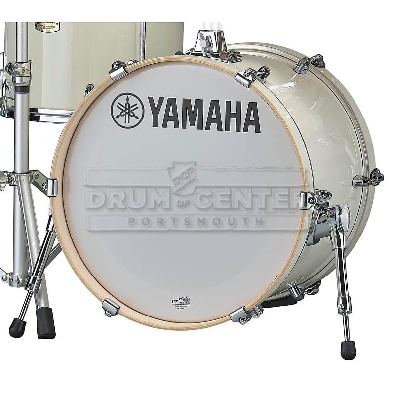 Yamaha Stage Custom Birch Bass Drum 18x15 Classic White | Reverb