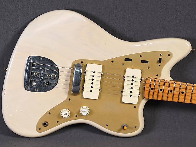 Fender Custom Shop Jazzmaster 1962 Relic White Blonde | Reverb Canada