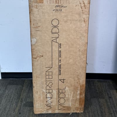 Vandersteen Model 4 Tower Speakers w/ WX-4 Crossover (Pair) | Reverb