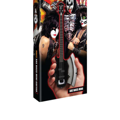 Officially Licensed KISS Gene Simmons Signature AXE Bass Mini | Reverb