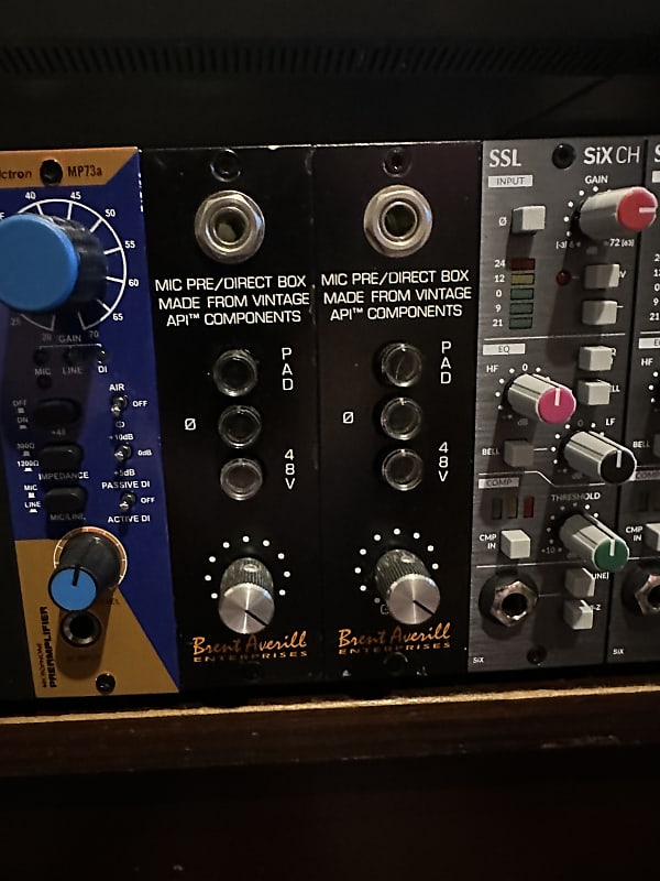 Brent Averill 312 DI (early) Mic Preamp API | Reverb