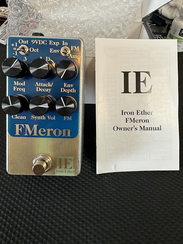 Iron Ether FMeron 2023 - Silver/Blue | Reverb