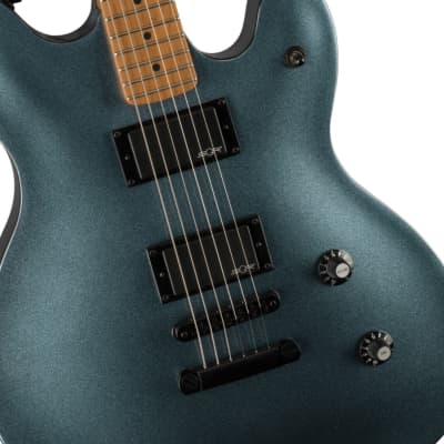 Squier Starcaster With Upgraded Pickups And Custom Headstock | Reverb