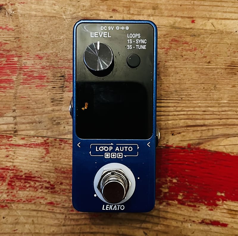 Lekato Looper/tuner 2022 - Blue | Reverb