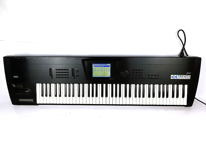 KORG TRINITY pro Black 76 Black Workstation - FREE | Reverb UK