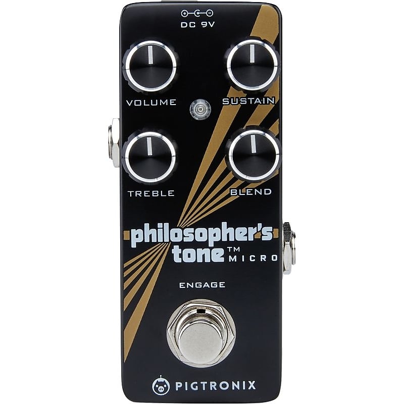 Pigtronix Philosopher's Tone Optical Compressor Sustainer | Reverb