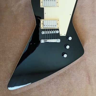 Hamer XT Series Standard Explorer 2005 - Gloss Black | Reverb